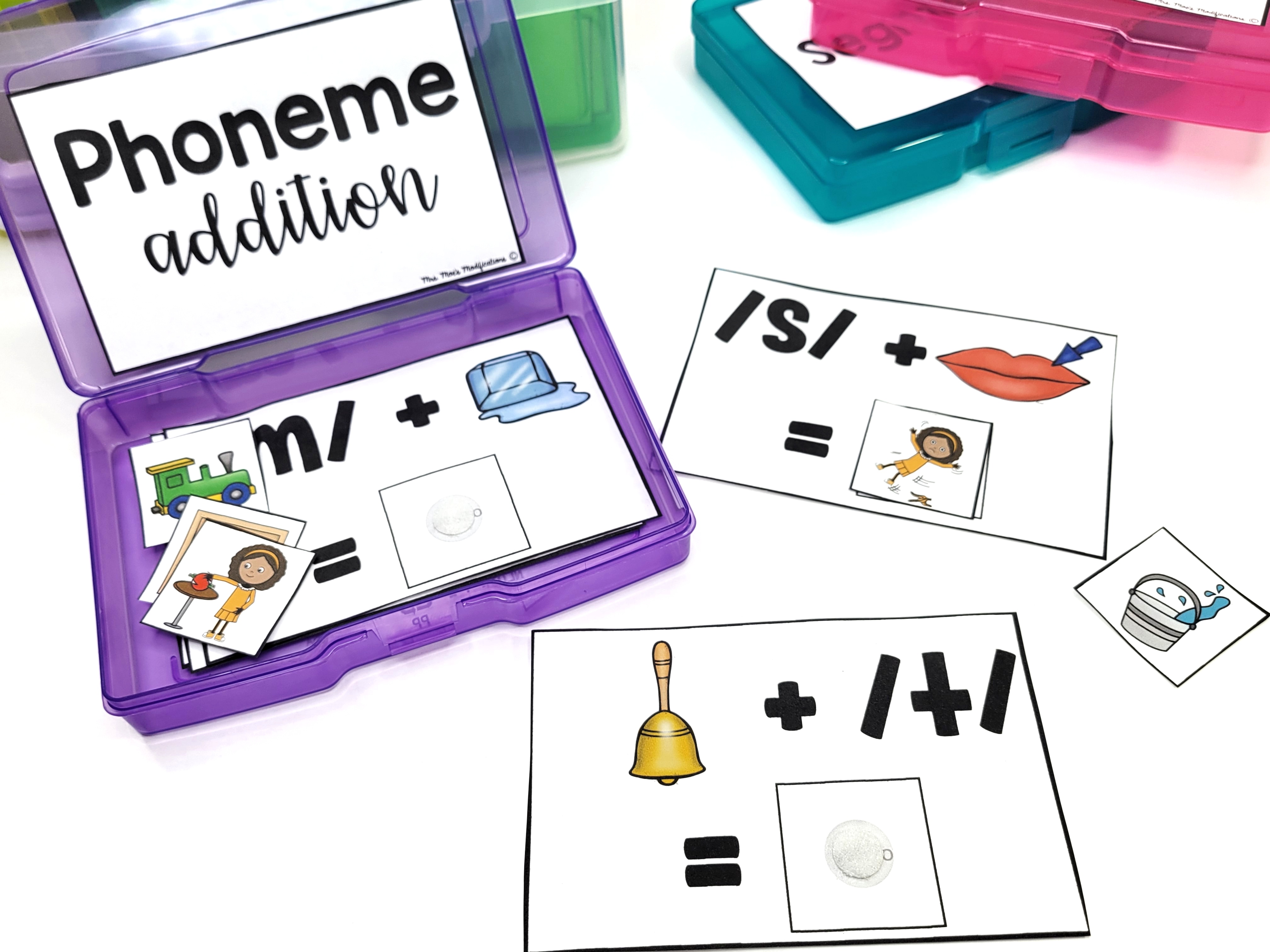 Phonemic Awareness and IEP Goals - Mrs. Moe's Modifications