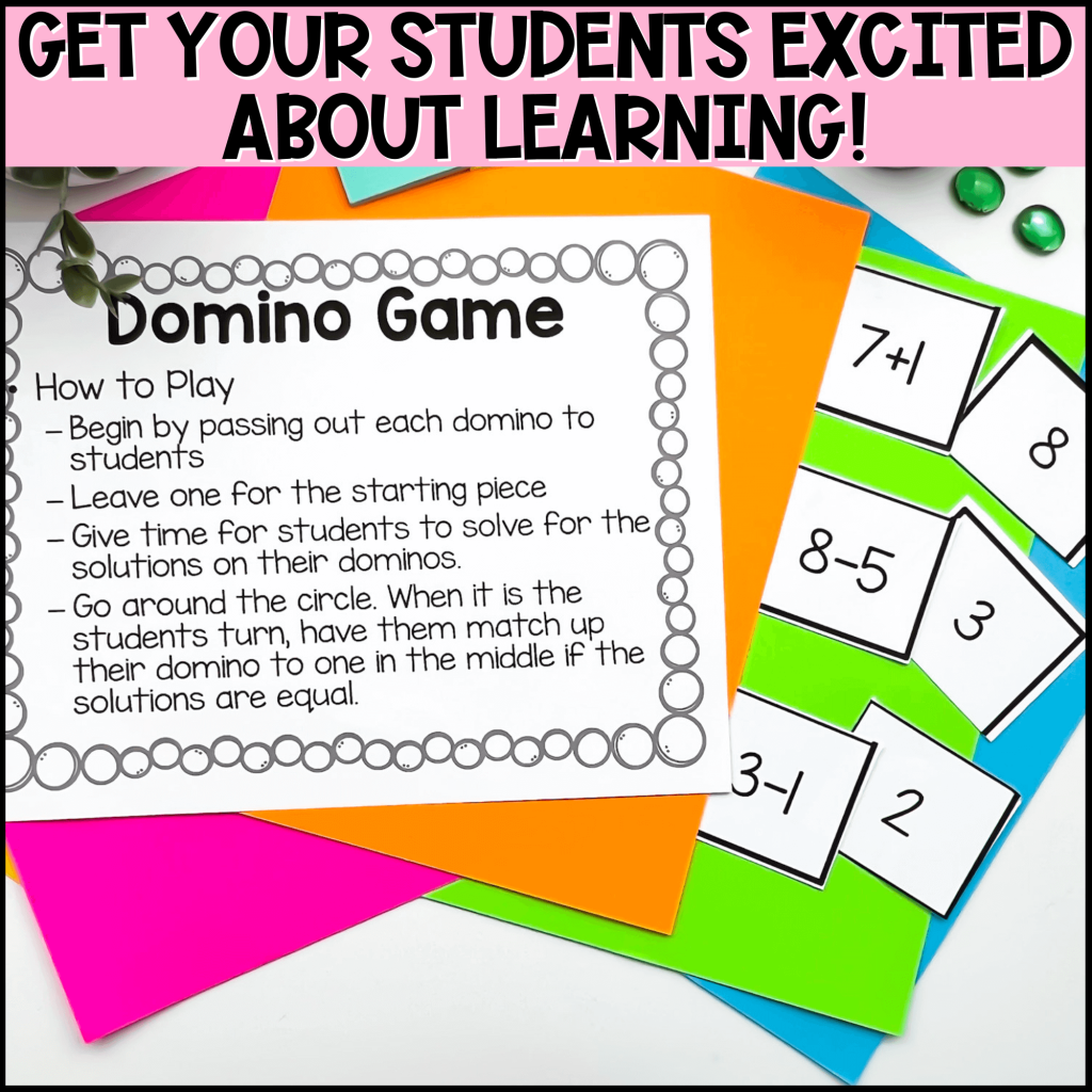 Understanding the Equal Sign: Task Boxes - Mrs. Moe's Modifications
