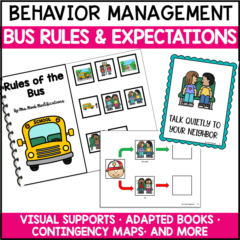 Bus Rules and Expectations- Behavior Supports: Back to School - Mrs ...