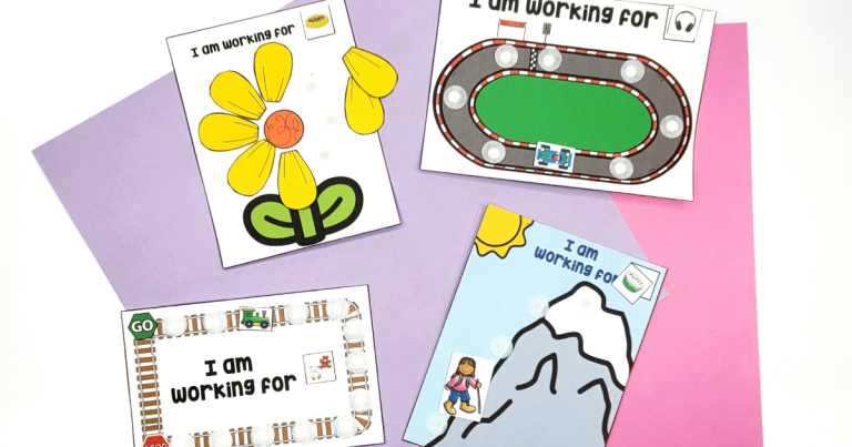 FREE Printable Token Boards - Mrs. Moe's Modifications