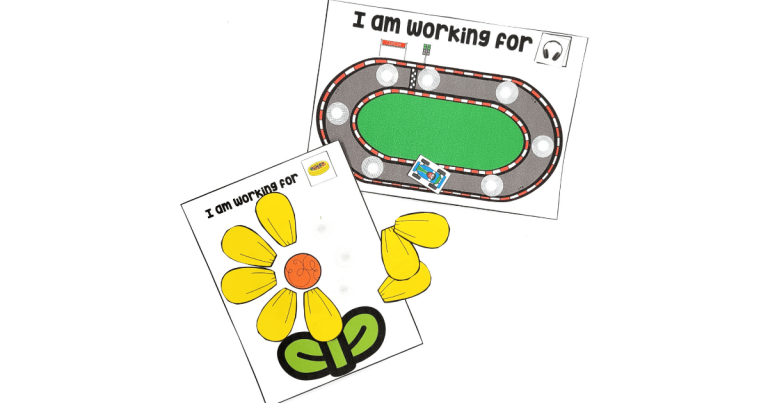 FREE Printable Token Boards - Mrs. Moe's Modifications