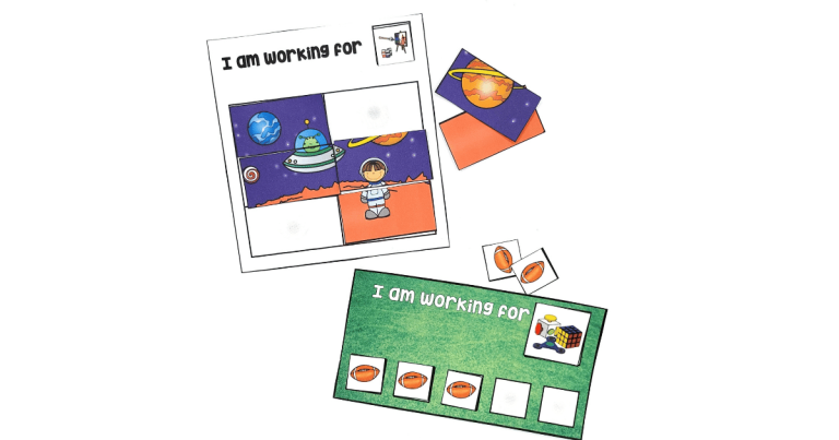 FREE Printable Token Boards - Mrs. Moe's Modifications